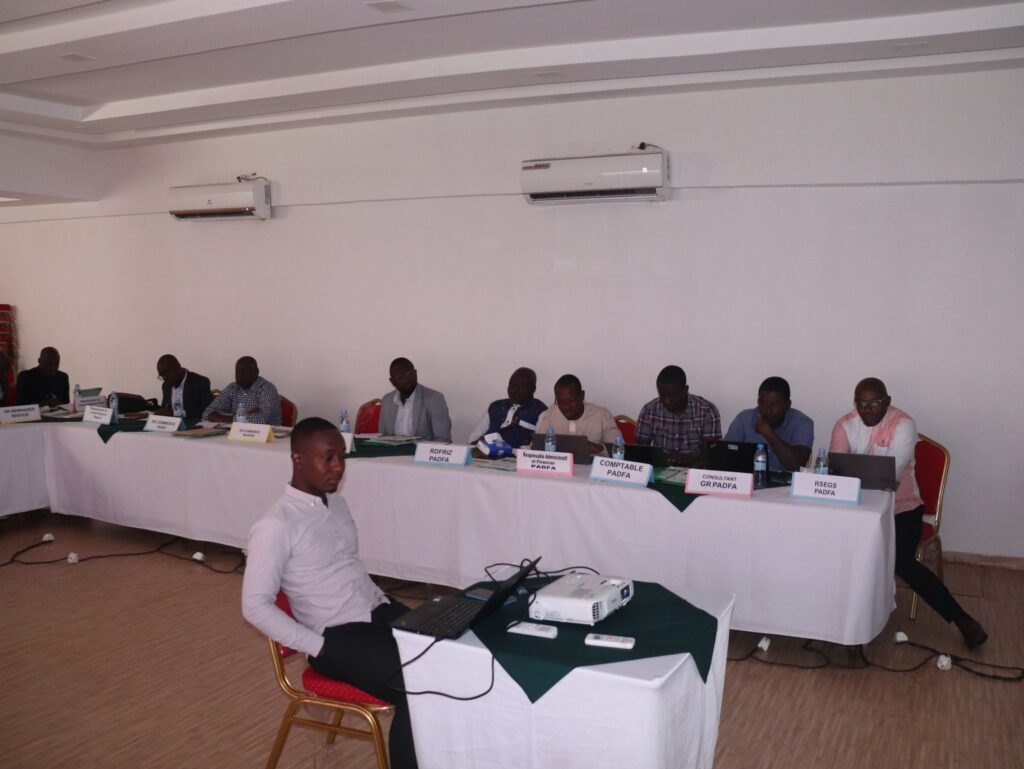 L’UNITÉ DE COORDINATION DU PADFA PRÉSENTE SON PROJET DE PTBA 2025 AUX ...