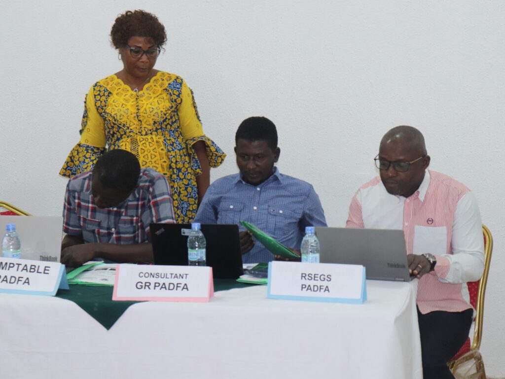 L’UNITÉ DE COORDINATION DU PADFA PRÉSENTE SON PROJET DE PTBA 2025 AUX ...